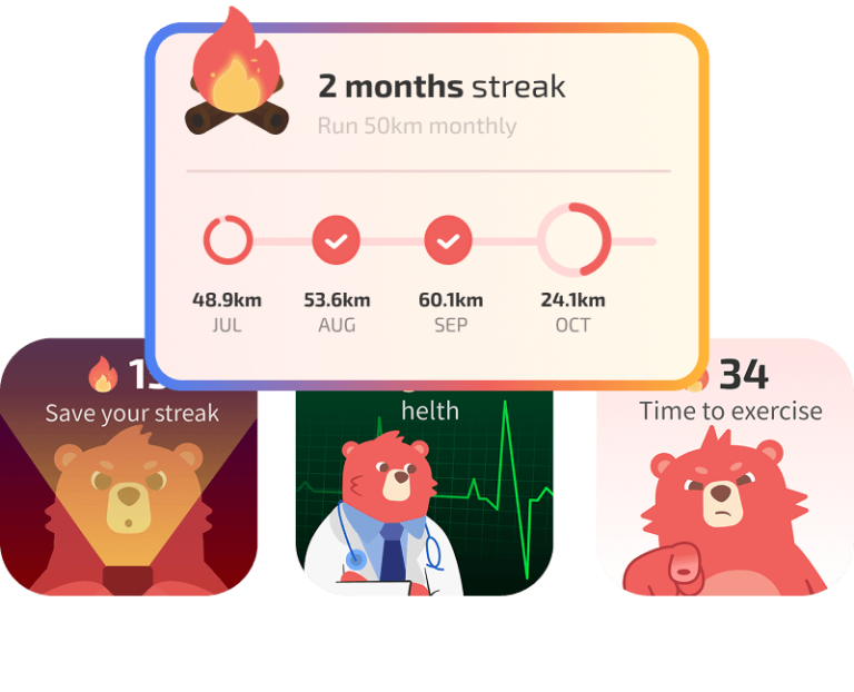 Like duolingo for Fitness and Diet - Fito App